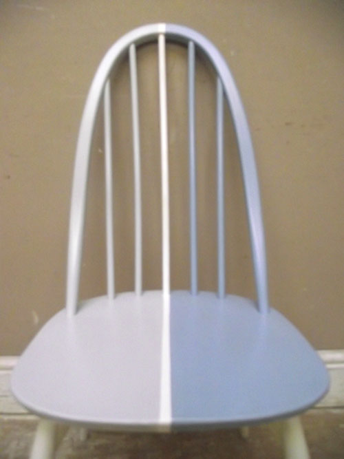 ID2995 Set of 4 Ercol painted chairs