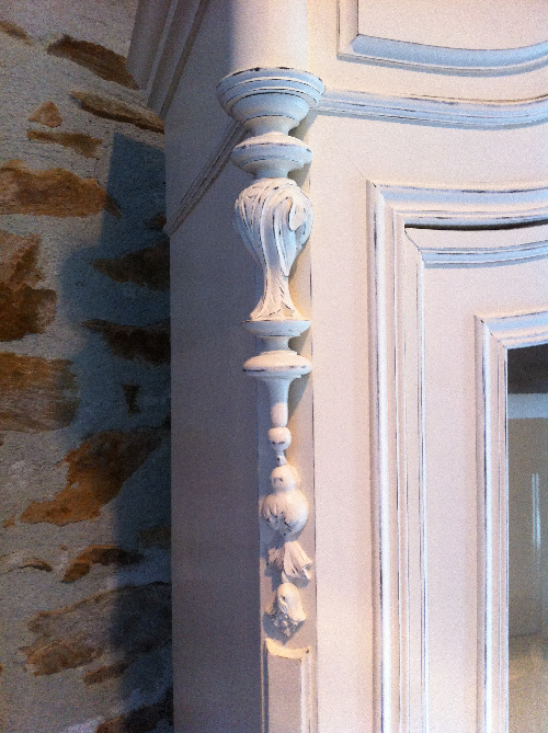 IF3641 FRENCH ANTIQUE NAPOLEON III STYLE ARMOIRE