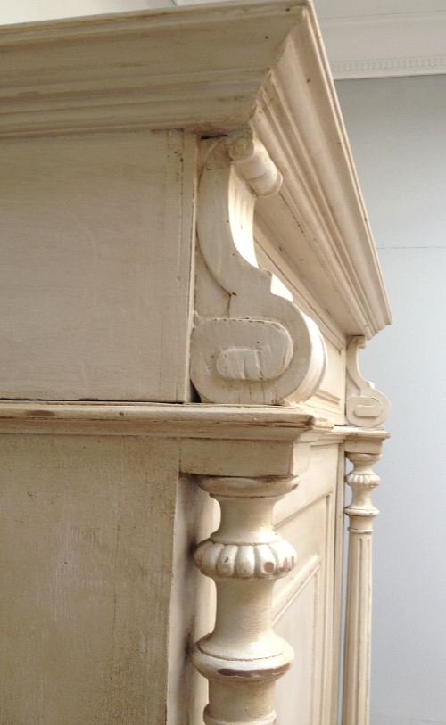 IF3641 FRENCH ANTIQUE NAPOLEON III STYLE ARMOIRE