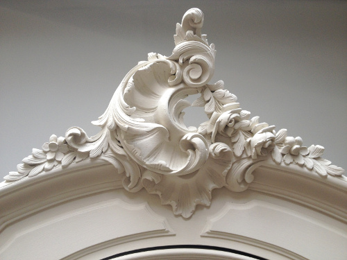 IF3769 ANTIQUE FRENCH ROCOCO SINGLE ARMOIRE