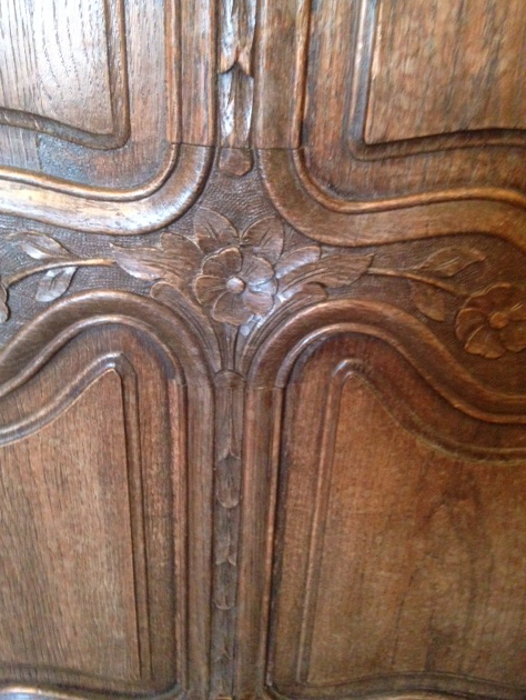 IF3965 ANTIQUE FRENCH NORMANDY STYLE ARMOIRE