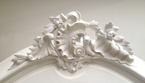 IF4239 ANTIQUE FRENCH ROCOCO SINGLE ARMOIRE