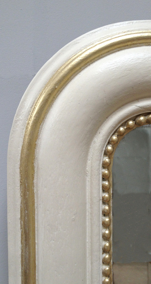 IMW3344 Wonderful Large Antique Painted French Mirror